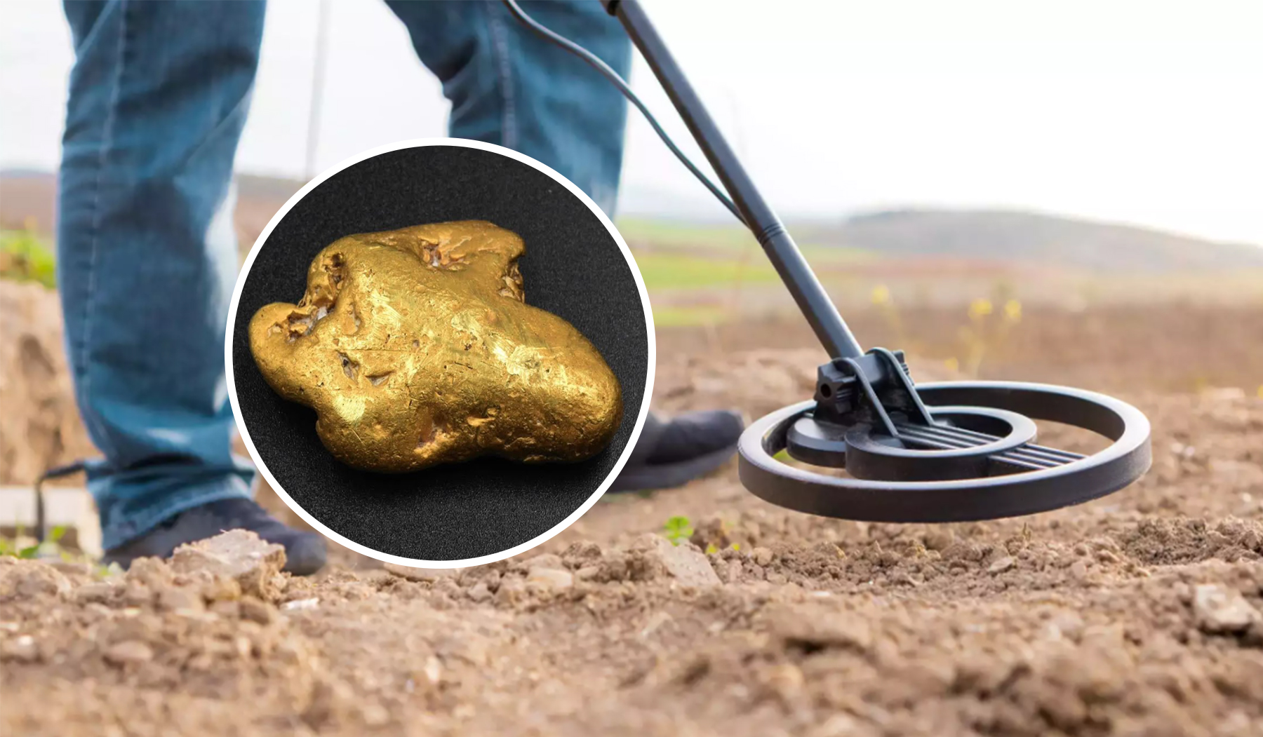 В Англії знайшли найбільший самородок золота в країні | Коментарі Україна